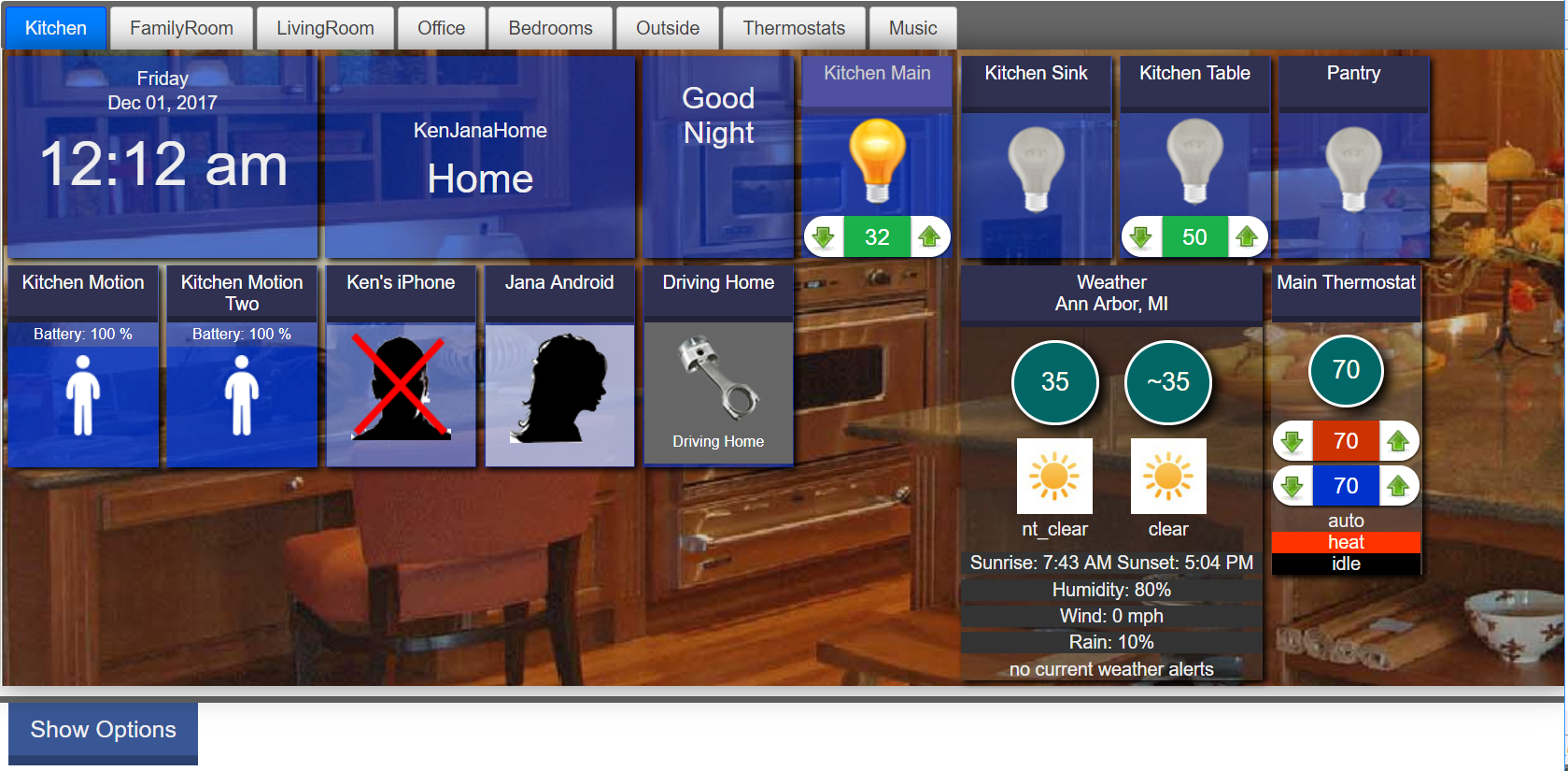 Introducing HousePanel for SmartThings | Open Dash